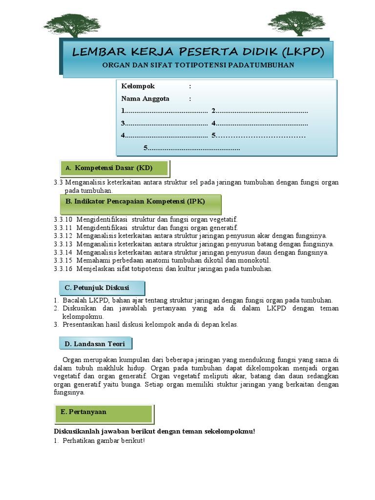 LKPD Pertemuan 3 Jartumb | PDF