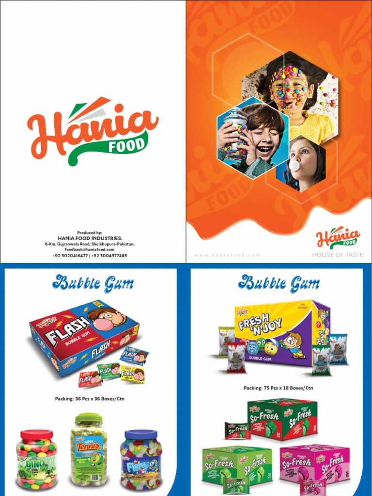 Hania Food Catalog | PDF