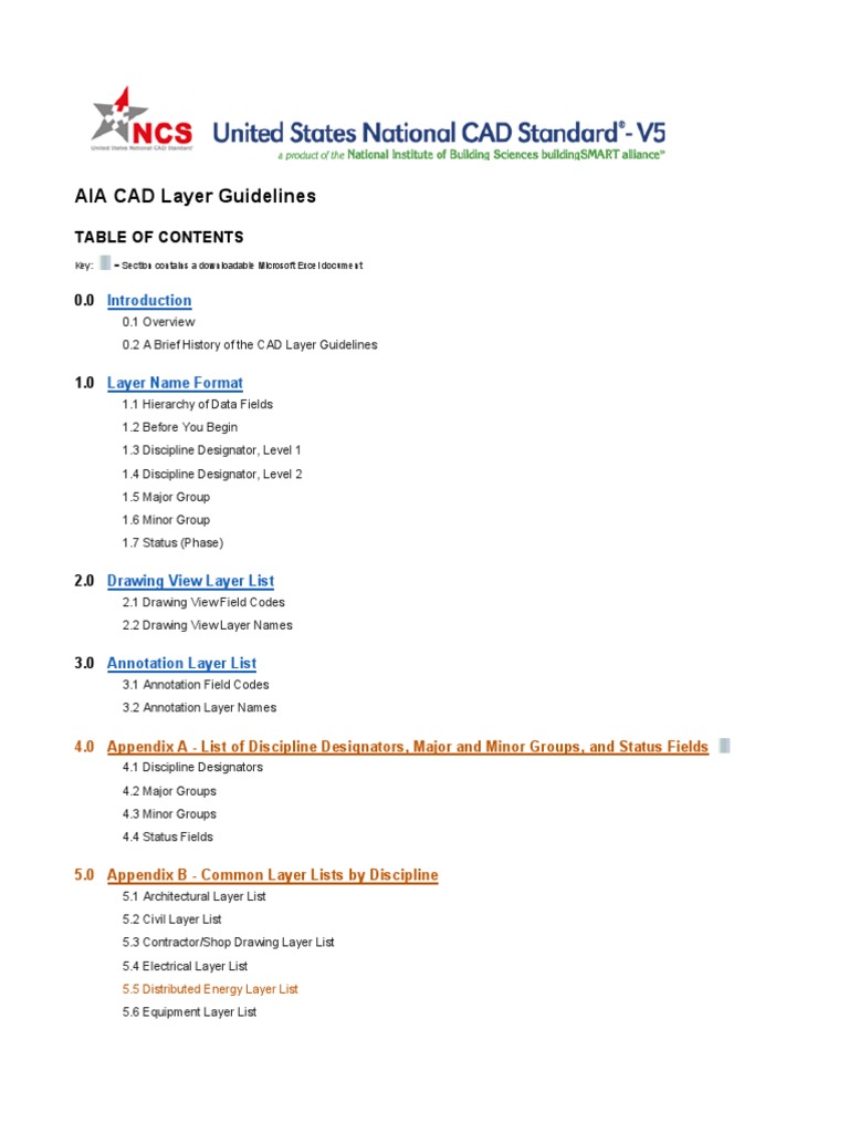 AIA CAD Layer Guidelines: 4.0 Appendix A - List of Discipline ...