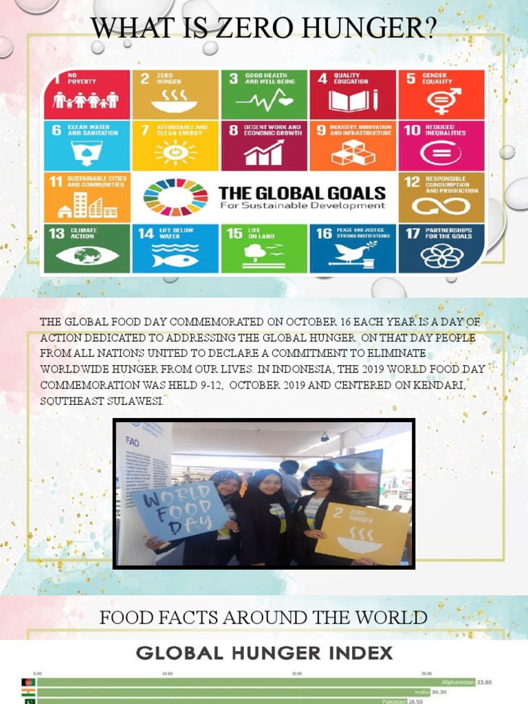 What Is Zero Hunger | PDF | Malnutrition | Hunger