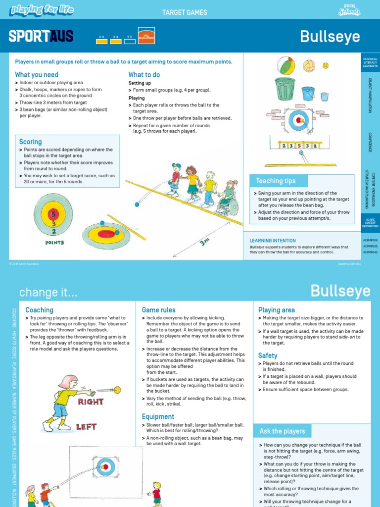 Bullseye: What You Need What To Do | PDF | Sports | Cognition