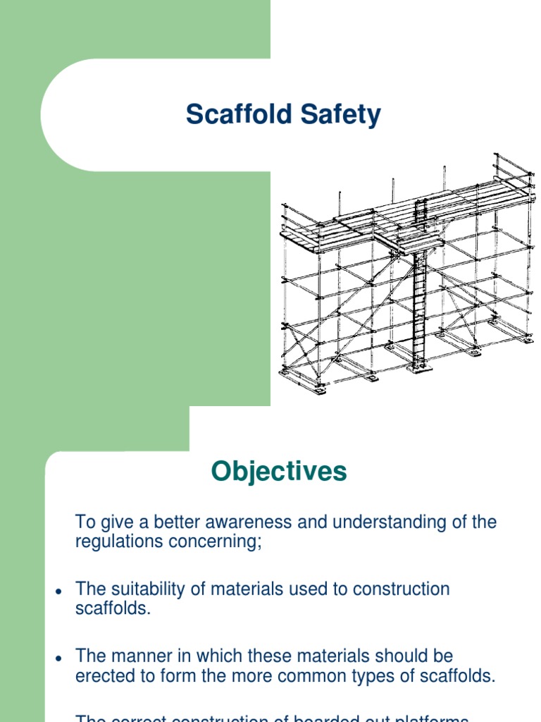 Scaffold Safety | Download Free PDF | Scaffolding | Manufactured Goods