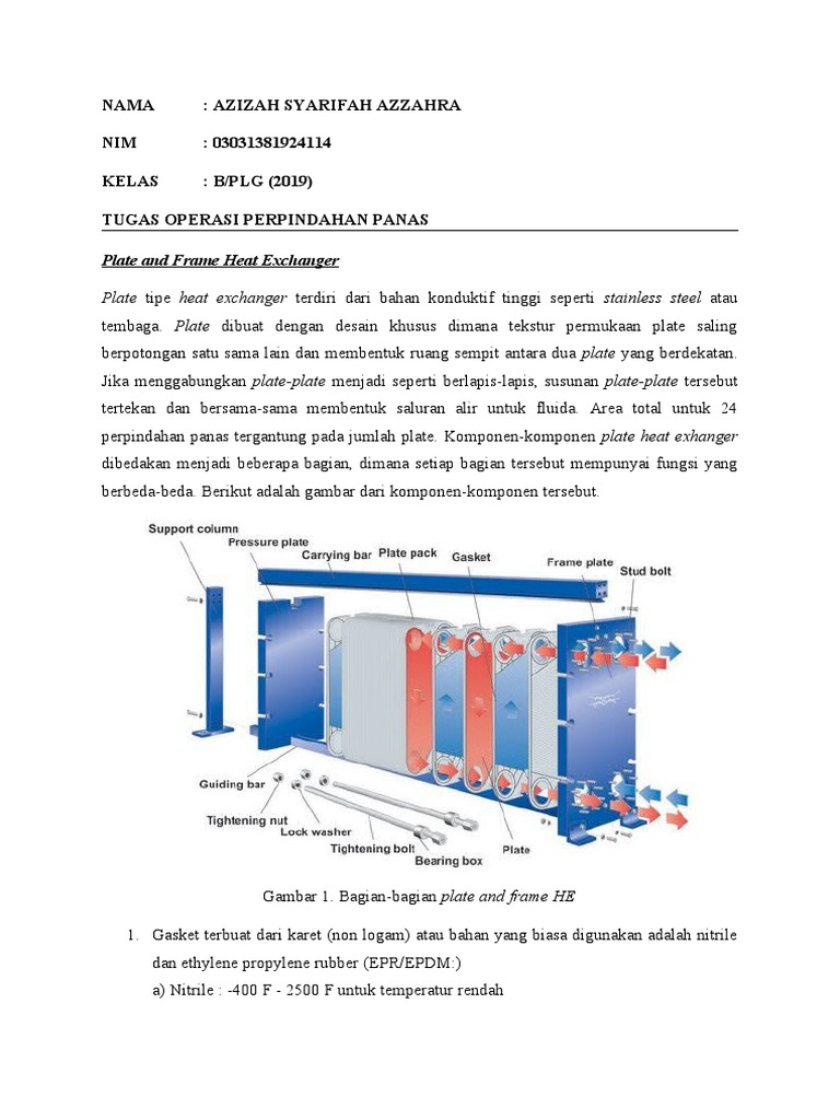 Komponen dan Jenis Heat Exchanger | PDF | Griya & Taman | Sains ...