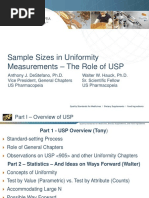 USP 905: Dosage Unit Uniformity | PDF | Tablet (Pharmacy) | Dose ...