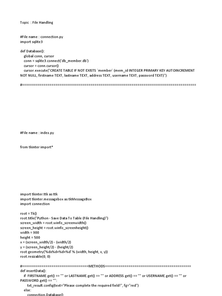 File Handling Program | PDF | Data | Data Management Software