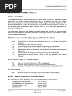 Asphalt Concrete Wearing Course Mixture Specification | PDF | Asphalt ...