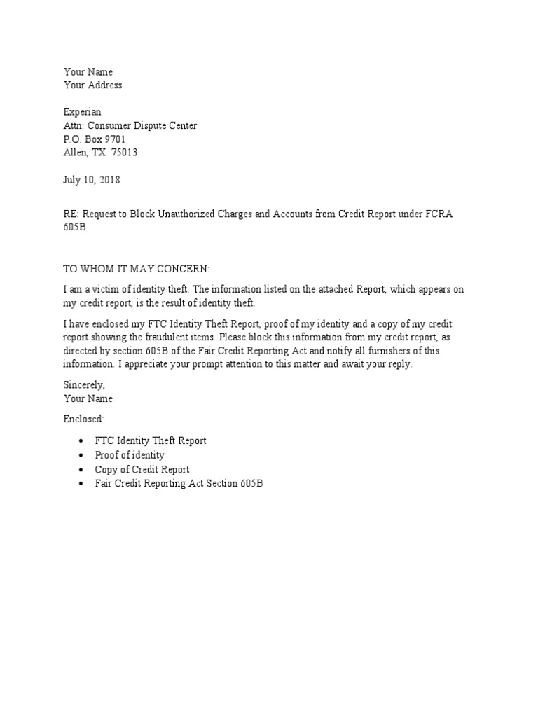 FTC Report Letter | PDF