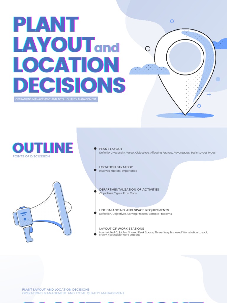 Plant Layout and Location Decisions | PDF | Operations Management ...