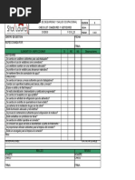 Check List Comedores y Vestidores | PDF | Restaurante y Catering ...