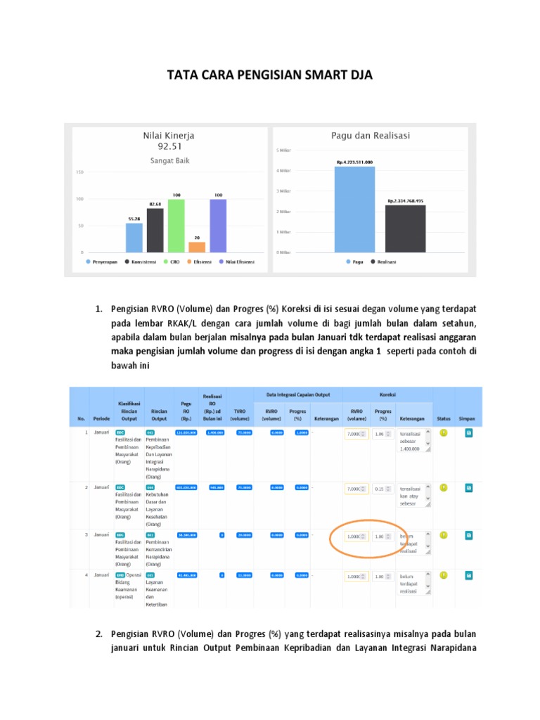 Tata Cara Pengisian Smart Dja | PDF