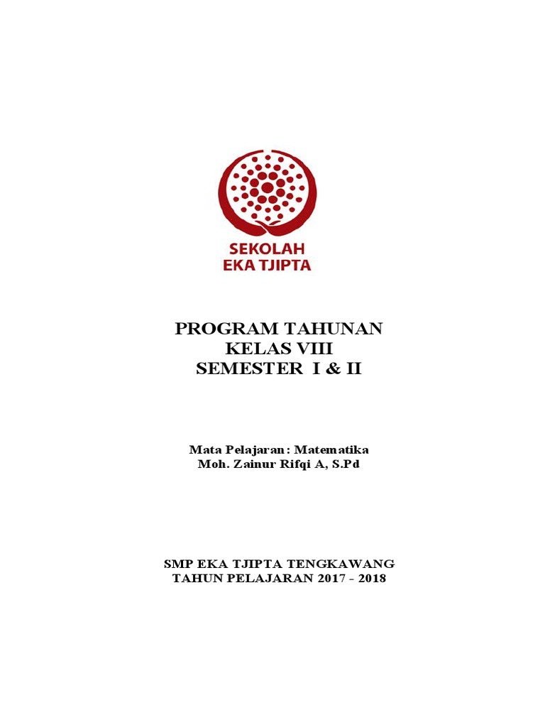 PROTA SMP MTK Eka Tjipta | PDF