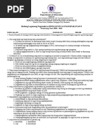 2nd Periodical Test Esp 8 | PDF