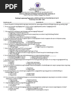 ESP 9 3rd Quarter Exam SY 2016-2017 | PDF