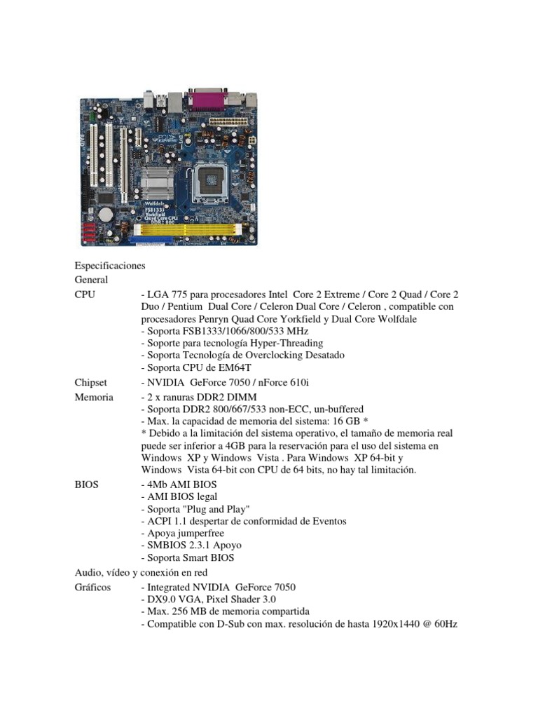 Asrock n73v-s | PDF | Introducciones relacionadas con la computadora ...