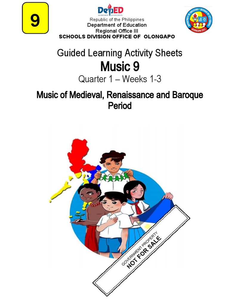Music 9: Guided Learning Activity Sheets | PDF | Johann Sebastian Bach ...