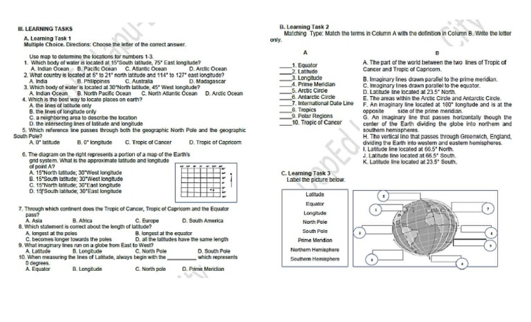 Quarter 4 Science 7 Module 1 Learning Task | PDF