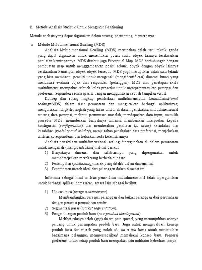 Riset Pemasaran | PDF