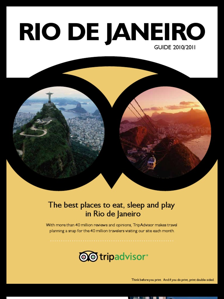 TA Rio Guide | PDF | Rio De Janeiro | Leisure