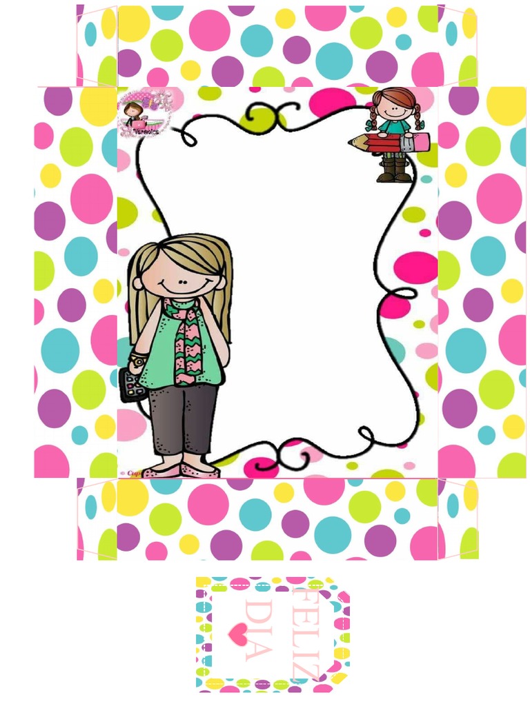 Caja Con Visor Dia Del Maestro Pdf