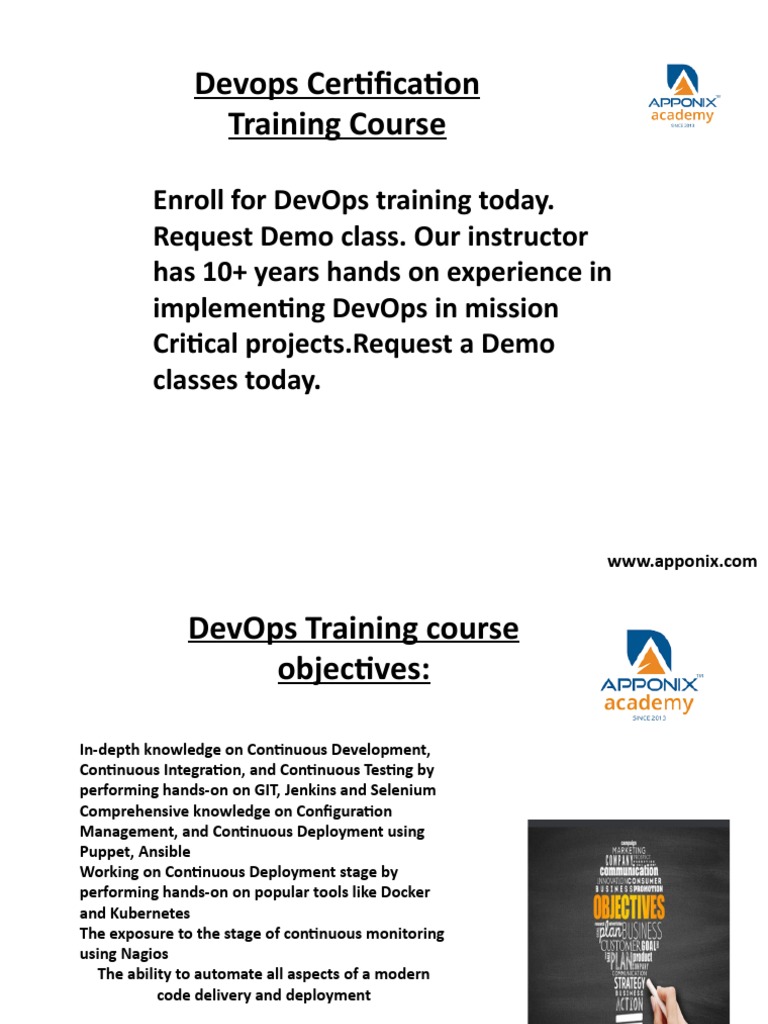 Devops Certification Training Course Pdf Computers