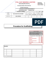 Scaffolding Measurement Methods Guide | PDF | Scaffolding | Length