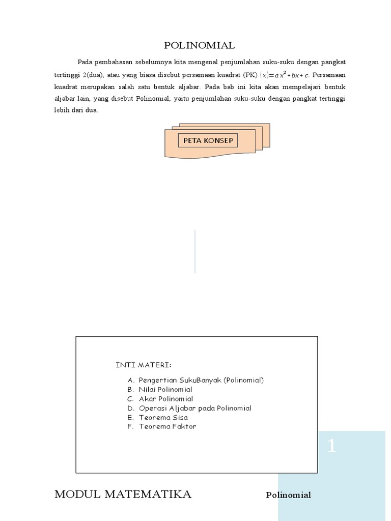 POLINOMIAL | PDF