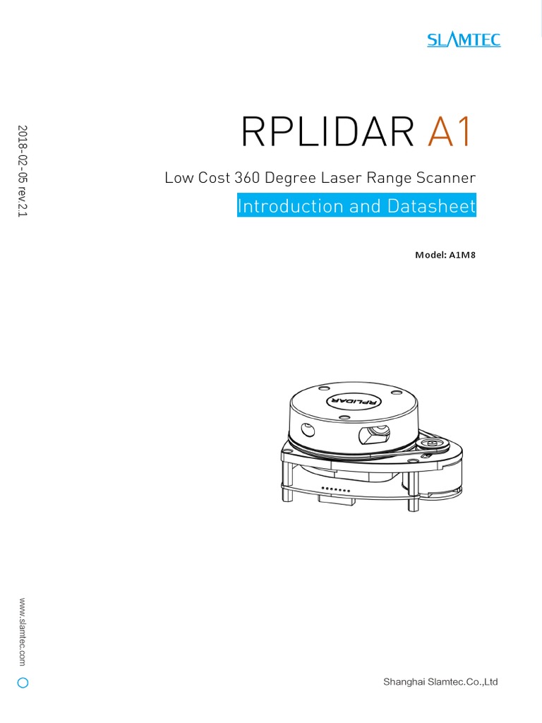 Rplidar: Introduction and Datasheet | Download Free PDF | Lidar | Image ...