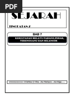 Nota Tingkatan 2 Sejarah Bab 5 | PDF