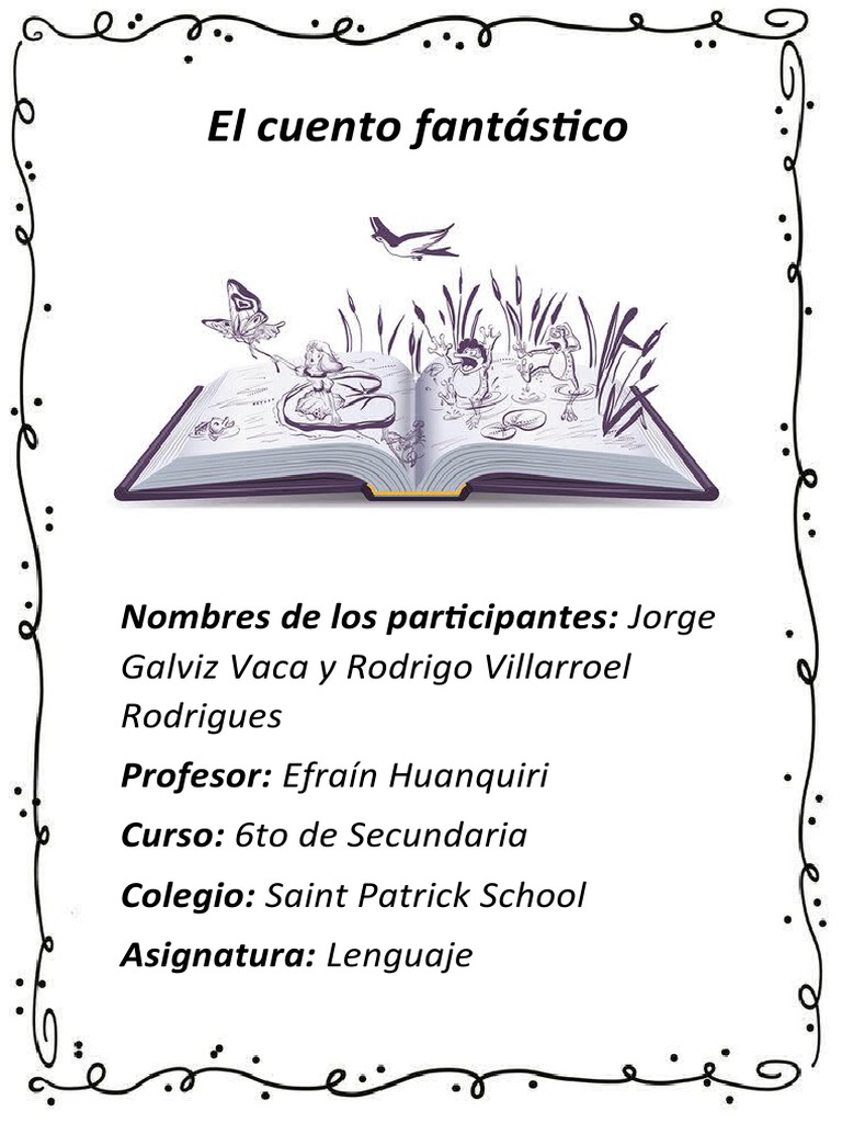 El Cuento Fantastico Pdf Fantasía Cuentos