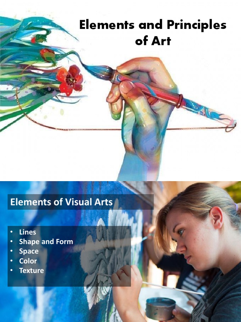 Lesson 6 Elements and Principles of Art | PDF | Color | Vision