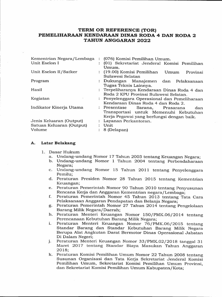 Tor Rab Kendaraan | PDF