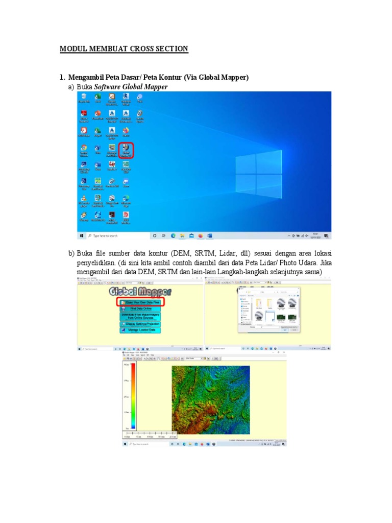 Tutorial Pembuatan Cross Section Pdf