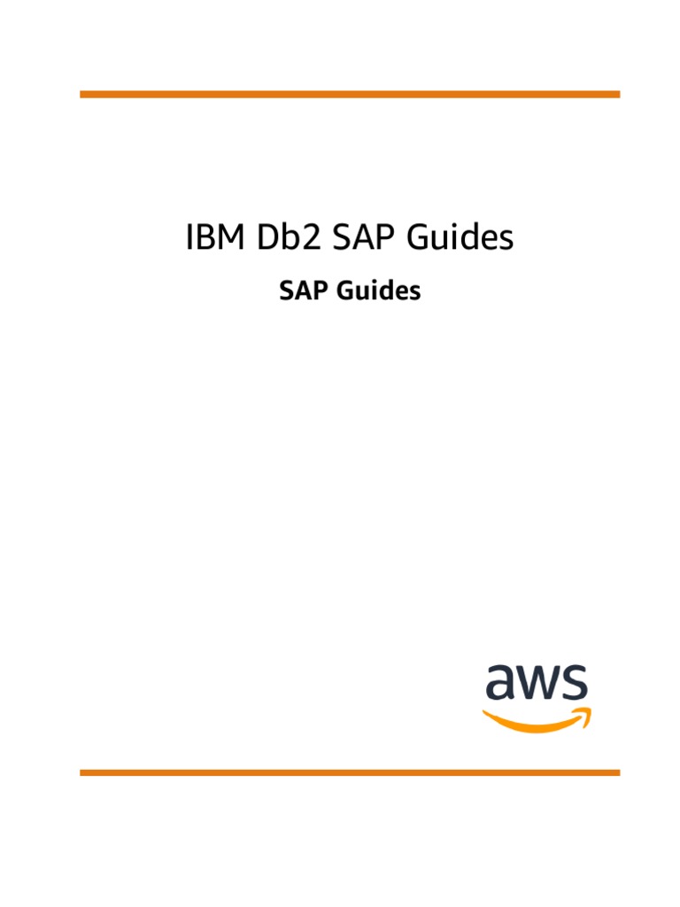 IBM Db2 SAP Guides | PDF | Amazon Web Services | Databases