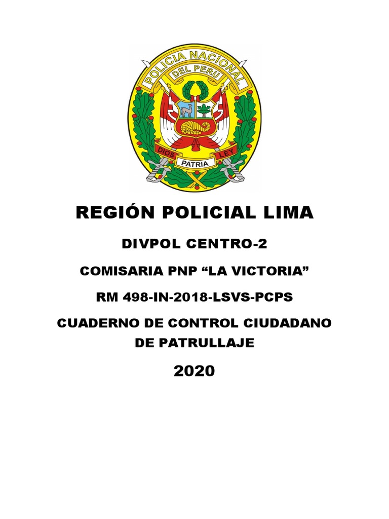 Caratula Control Ciudadano | PDF