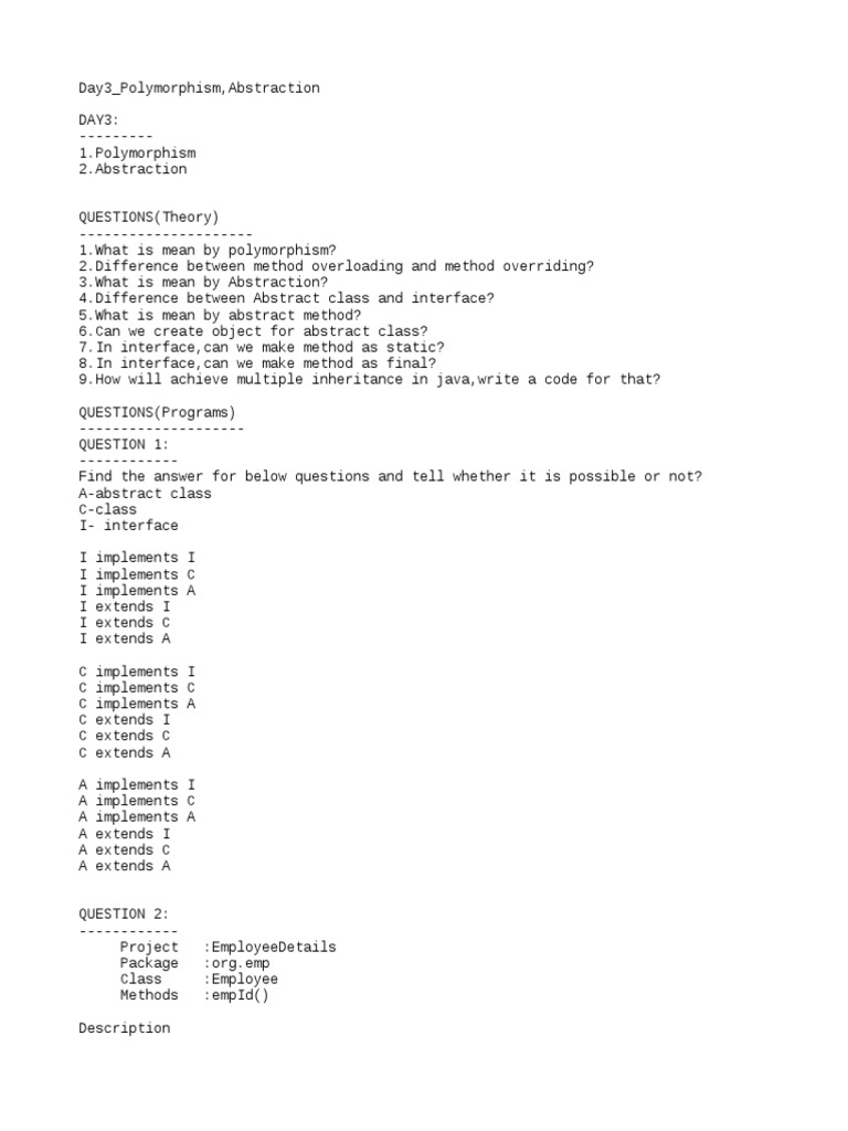 Day 3 Task Pdf Method Computer Programming Class Computer Programming