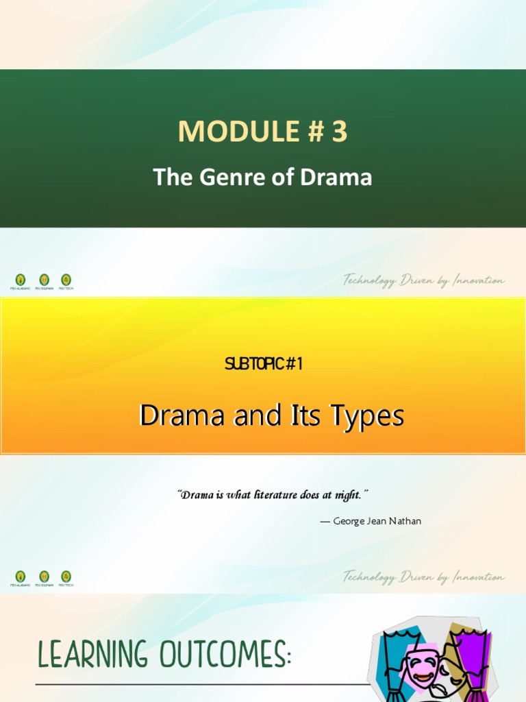 (M3-MAIN) Reading and Writing Drama | PDF | Tragedy | Plot (Narrative)