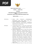 Contoh SK Perangkat Desa 2024 | PDF