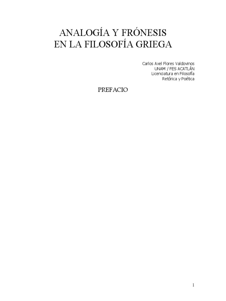 Frónesis | PDF | Platón | Hermenéutica