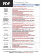 CONSORT 2025 Editable Checklist | PDF | Sampling (Statistics) | Sample ...