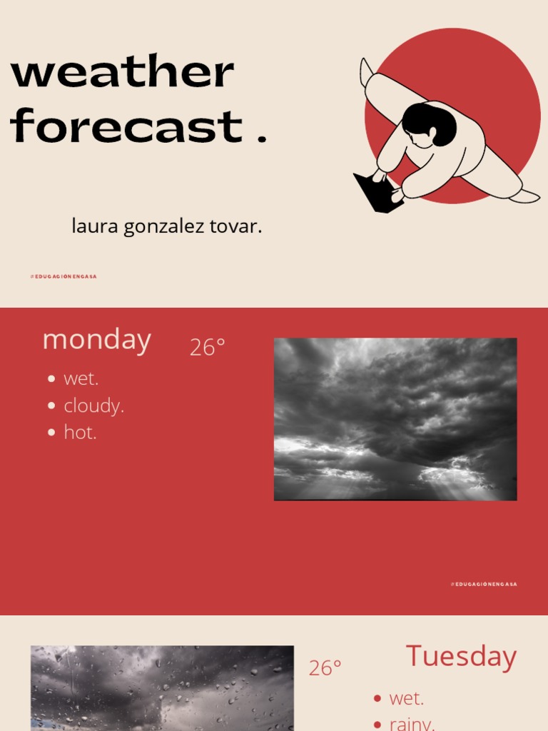 Weather Forecast .: Laura Gonzalez Tovar | PDF