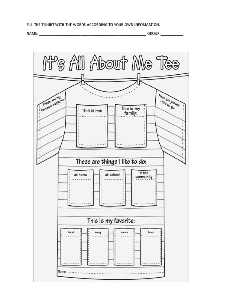 Personal Information Exercise | PDF