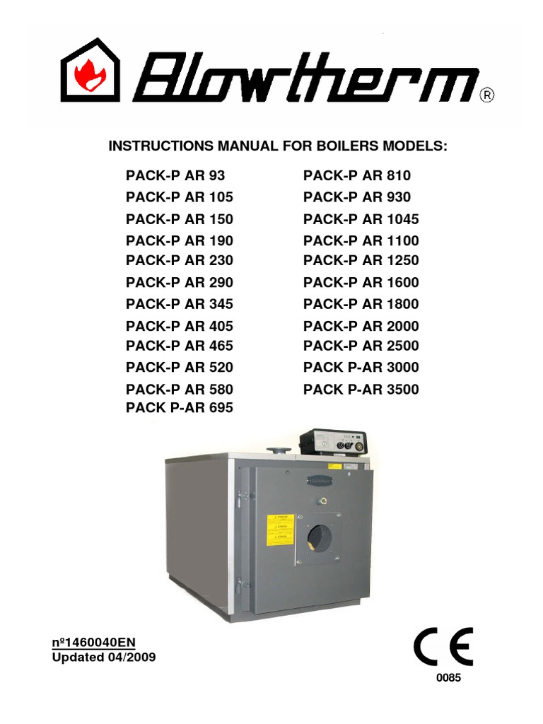 PACK PAR Boilers | PDF | Boiler | Valve