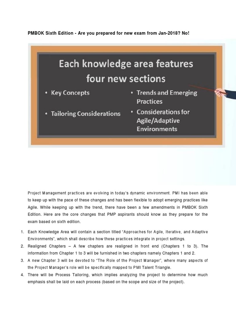Pmbok 6th Edition Free Download PDF | PDF