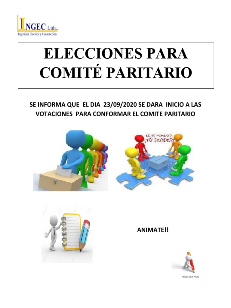 Afiche Comite Paritario | PDF