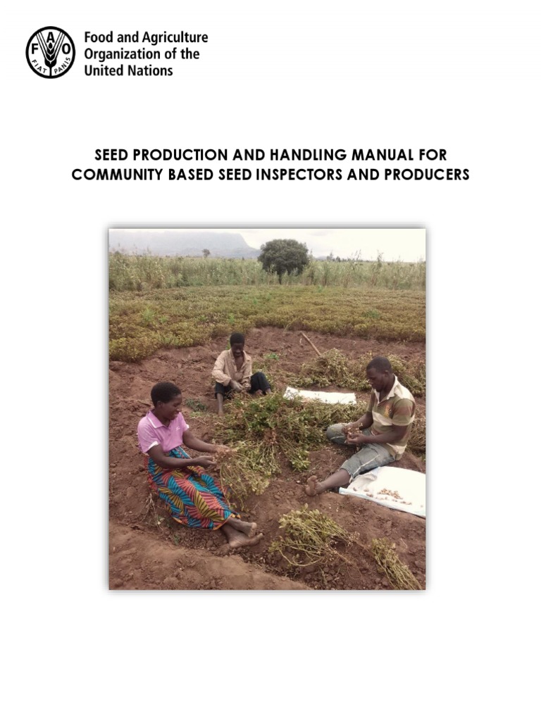 Agronomic Practices of Seed Production | PDF | Agriculture | Seed