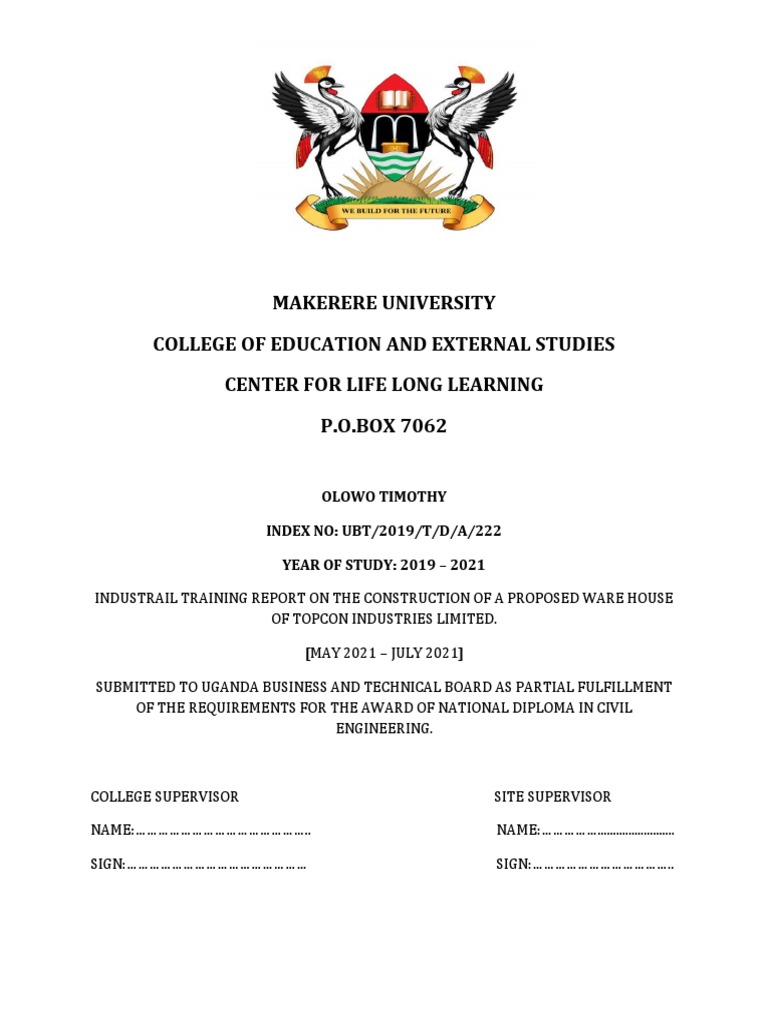 Makerere University College of Education and External Studies Center ...