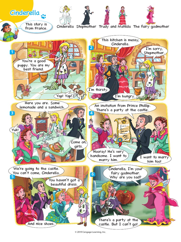 Cinderella: © 2019 Cengage Learning, Inc | PDF | Cinderella | Fairy Tales
