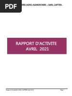 Rapport de Formation : Modèle et Exemples | PDF