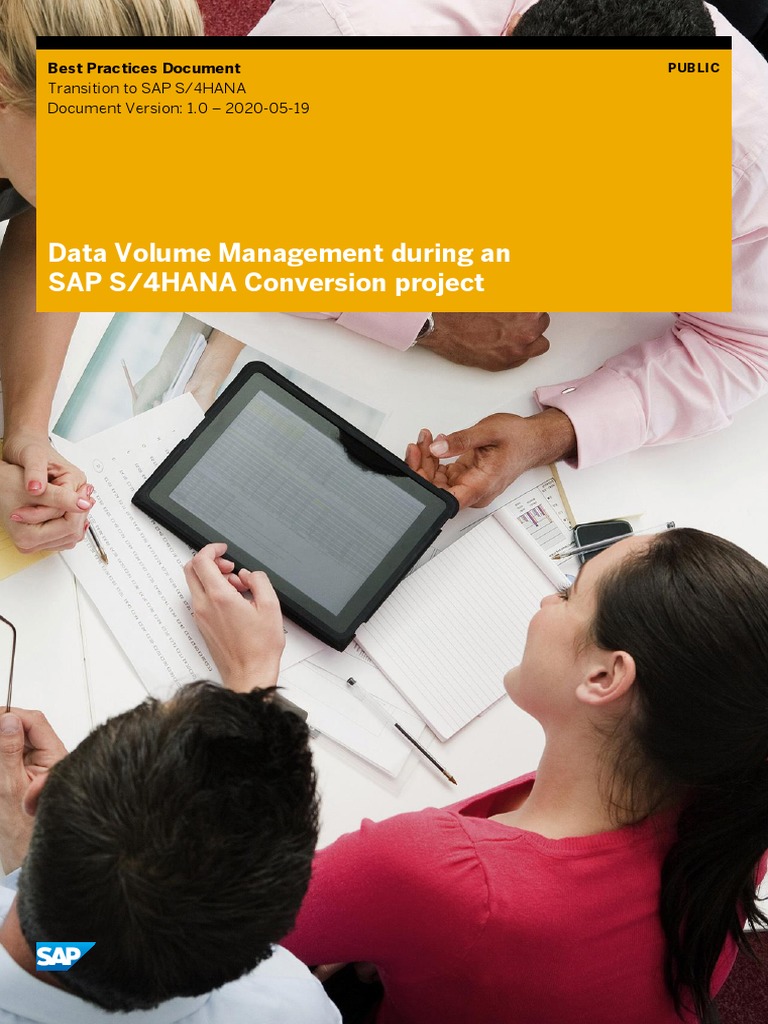 S4hana Data Volume Management Download Free Pdf Enterprise Resource