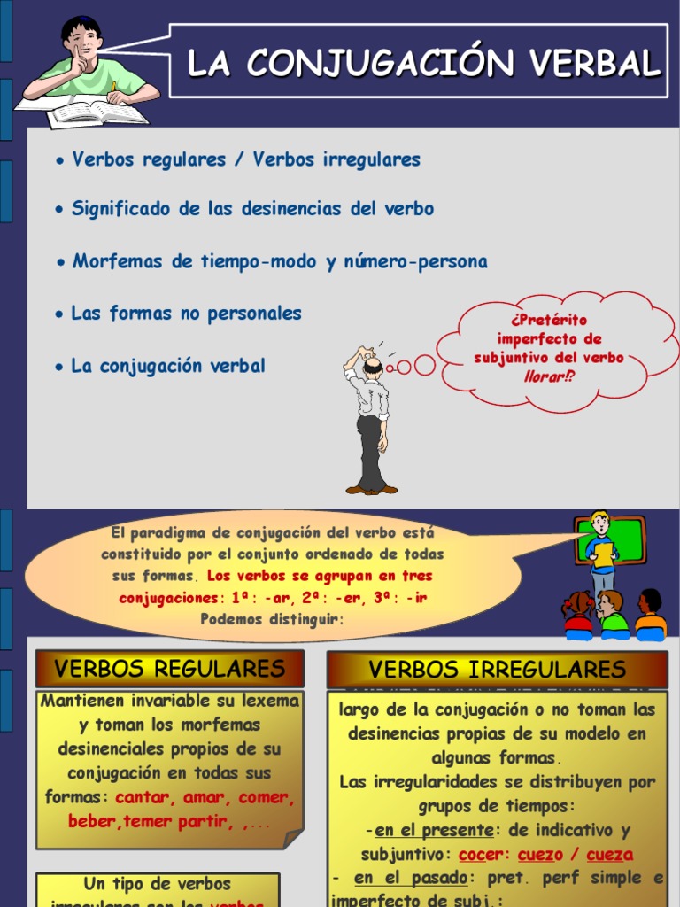 Conjugacion Verbal | PDF | Verbo | Conjugación gramatical